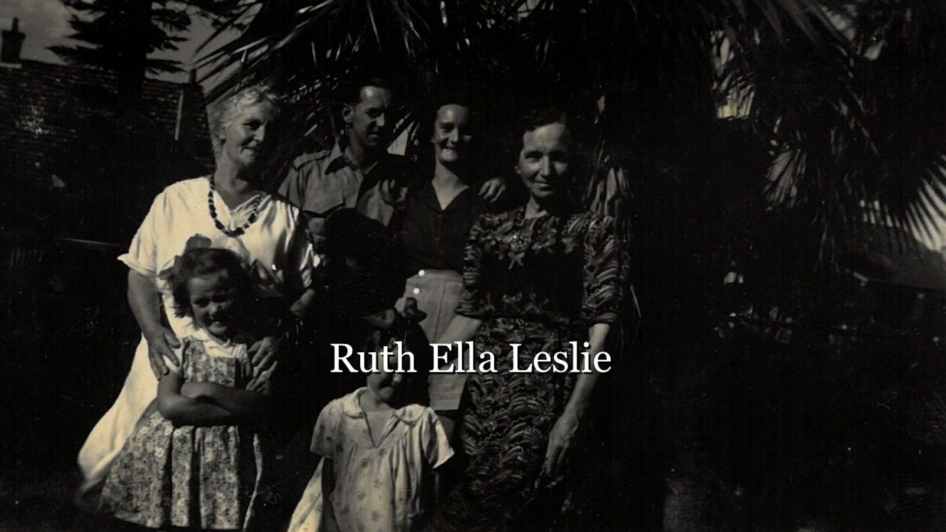 The Funeral of Ruth Ella Leslie